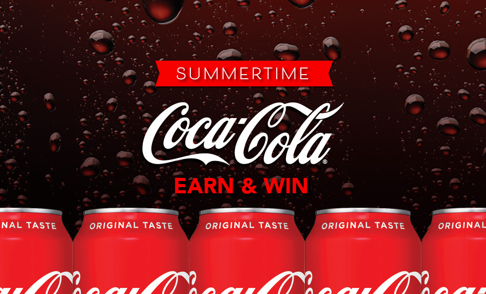 COCA COLA Earn & Win